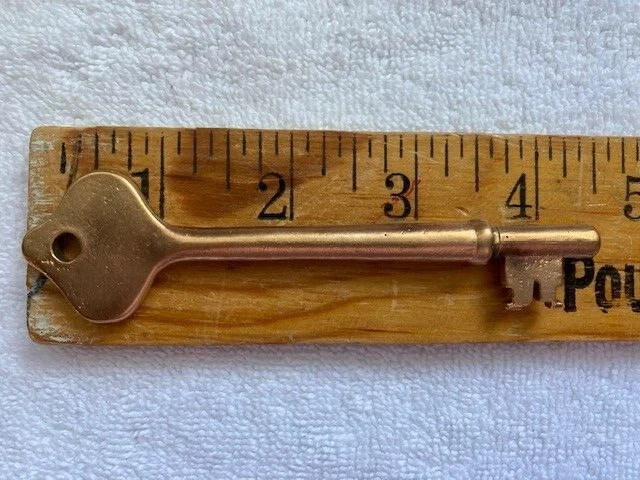 GAMEWELL BRASS POLICE JAIL SKELETON KEY Prison Cell Guard Call Box Fire Bronze £4.91 - PicClick UK