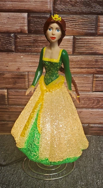 DREAMWORKS SHREK PRINCESS Fiona 11" popcorn night light eva sparkle ...