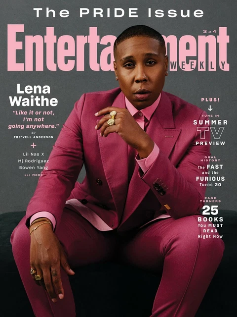 ENTERTAINMENT WEEKLY MAGAZINE June 2021 The Pride Issue Lena Waithe £4. ...