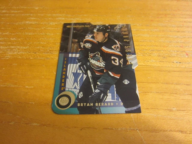BRYAN BERARD 1997-98 épreuves de presse Donruss or #163 carte LNH ...