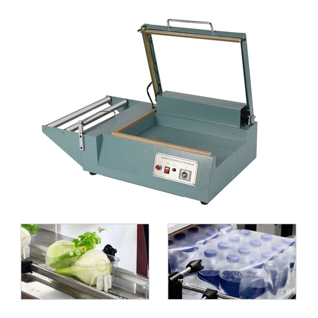 WRAP SEALING MACHINE 1000W L-bar Sealer Cutter Packing Machine Retail ...