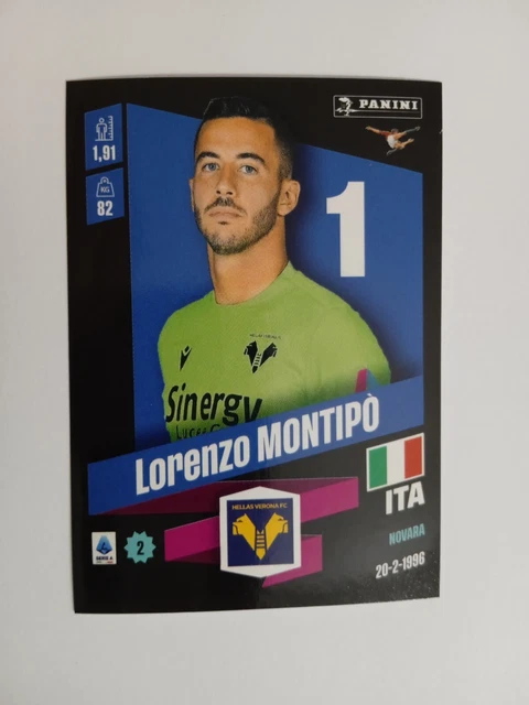 FIGURINA CALCIATORI PANINI 2022-2023 HELLAS VERONA MONTIPO n 142 CON VELINA EUR 1,00 - PicClick IT