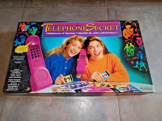 JEU DE SOCIÉTÉ Board Game vintage TÉLÉPHONE SECRET MB complet ...