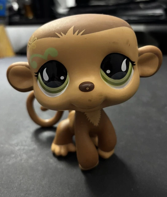 LITTLEST PET SHOP Jumbo Monkey Brown Deco Figure 5" $40.00 - PicClick CA