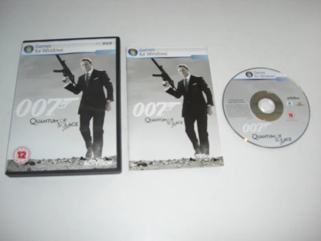 007 QUANTUM OF SOLACE PC DVD ROM James Bond - schneller Versand EUR 23,38 - PicClick DE