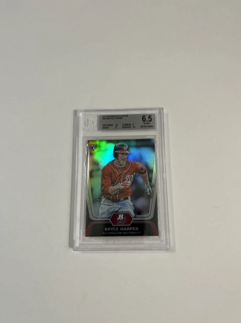 2012 Bowman Platinum Bryce Harper Recrue No 56 Eur 37 01 Picclick Fr
