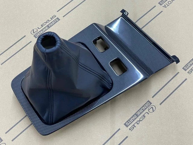 GENUINE TOYOTA CHASER Mark II JZX100 Carbon MT Shift Panel With Boots ...