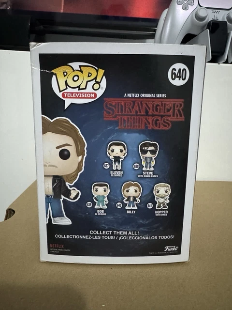 FUNKO POP! BILLY Hargrove #640 Figure Stranger Things Halloween ...