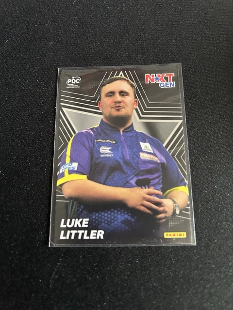 LUKE LITTLER PANINI PDC 2025 World Championship Darts Next Gen Rookie ...