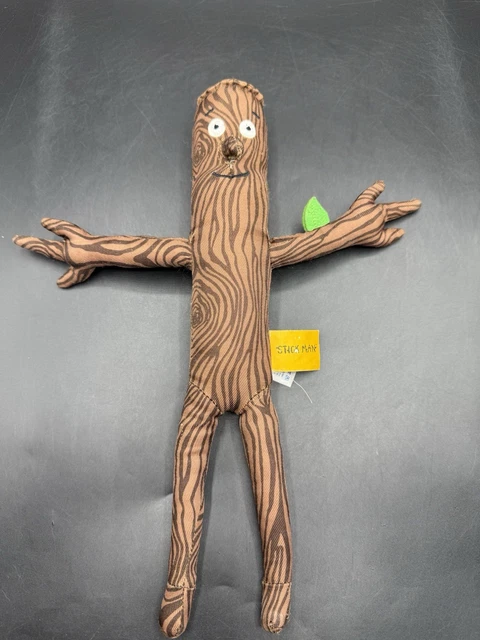 OFFICIAL GRUFFALO STICK Man 30cm Soft Toy Plush Teddy Figure Character ...