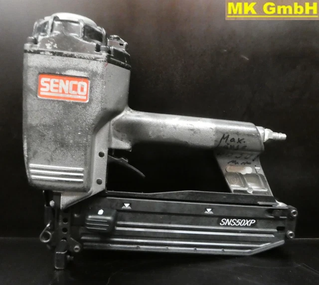 SENCO SNS 50 XP Zimmerei Klammergerät, N-Klammer 32 bis 50mm, Tacker SNS50 XP EUR 28,50 ...