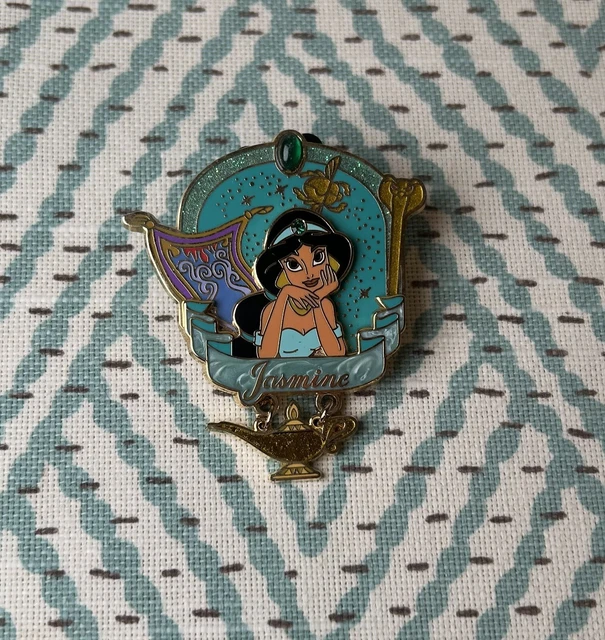 PIN 3D/DANGLE ICONS Disney Princess (Jasmin) ~ 2006 ~ épingle # 46528 ...