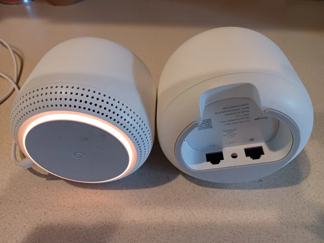 GOOGLE NEST WIFI - Mesh Router Model H2D and wifi extender H2E $59.99 ...