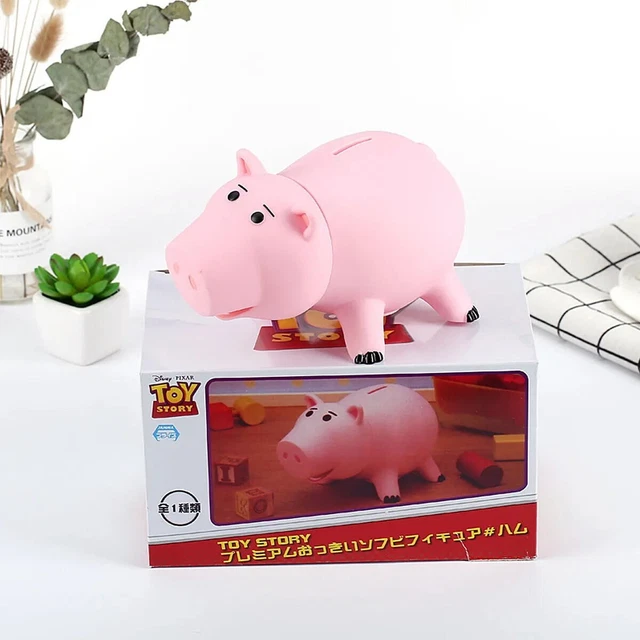 TOY STORY HAMM Figures Coin Save Money Box Piggy Bank Pink Ham Pig Kids ...