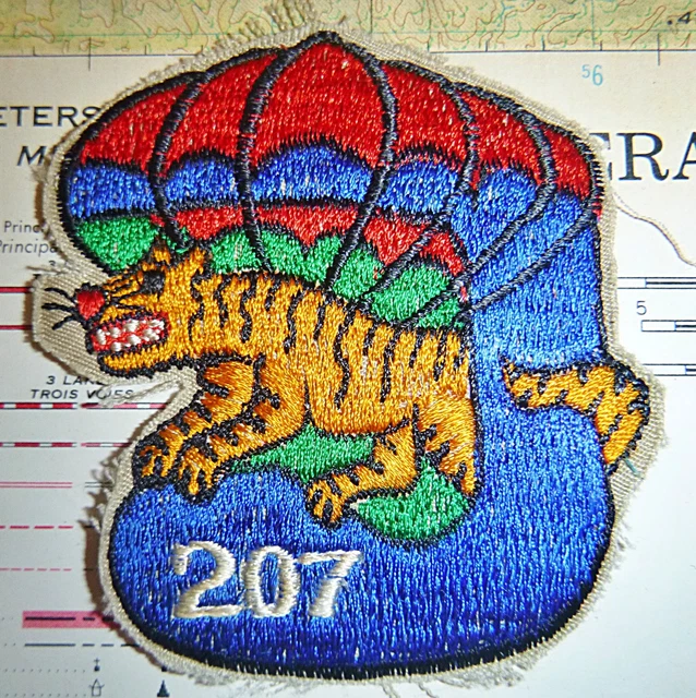 RARE PATCH - Laos Airborne - 207th Lao Commando Battalion - Vietnam War ...