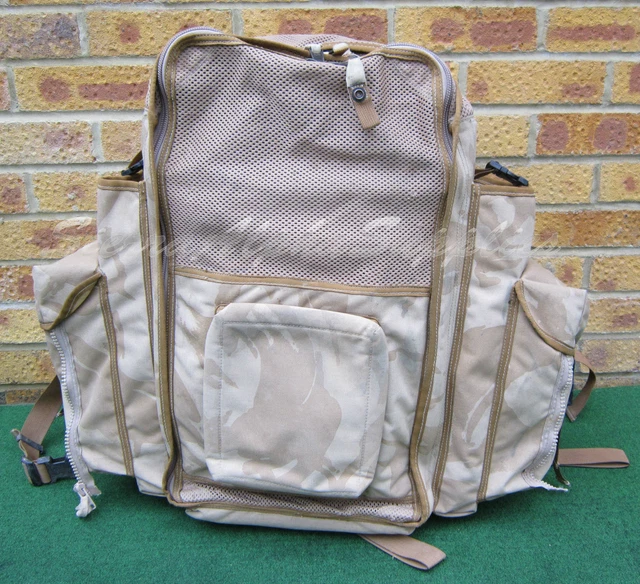 BRITISH ARMY SURPLUS Universal Bergen Ecm Uk Desert Irr Rucksack Ddpm ...