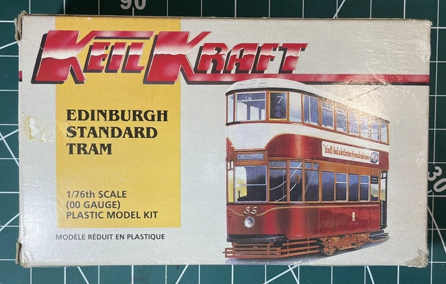 KEIL KRAFT/AMERANG EDINBURGH Standard Tram 1/76 OO Scale Model Kit ...