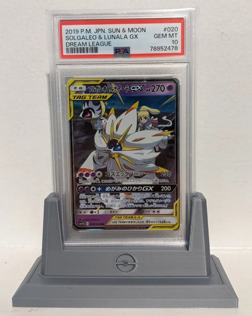 SOLGALEO & LUNALA GX 020/049 Japanese Pokémon Card Dream League Graded PSA 10 EUR 72,72 ...