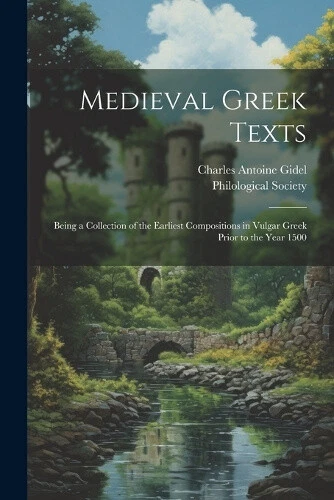 MEDIEVAL GREEK TEXTS: Being a Collection of the Earliest Compositions ...