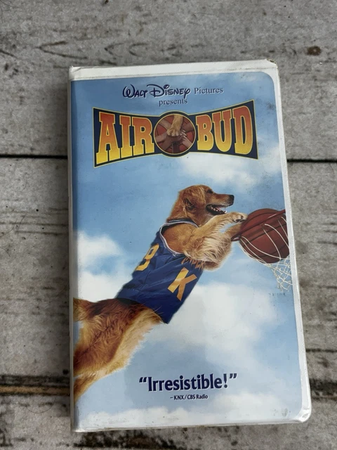 AIR BUD 13516 Walt Disney Film VHS Tape Movie Family Comedy Clamshell ...
