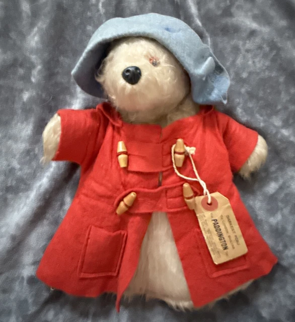 GABRIELLE PADDINGTON BEAR Glove Puppet Red Coat Blue Hat and Tag £47.38 - PicClick UK