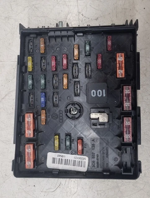 VW GOLF MK5 Fuse Box Main Relay Power Box 1K0937125A 3C0971249 £14.99 ...