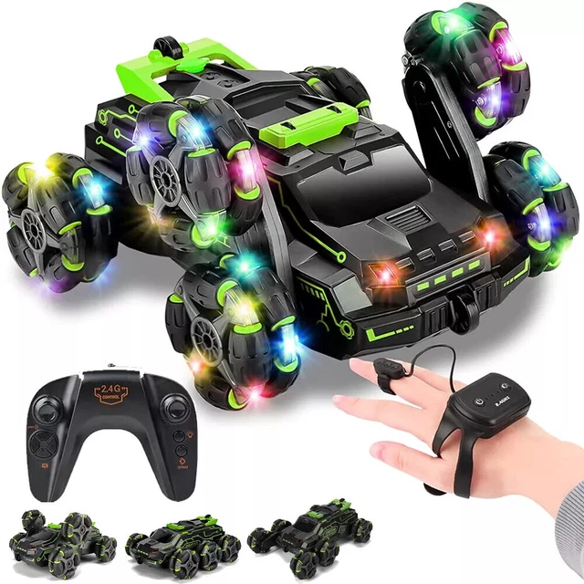4WD HAND GESTURE 360° Sensing RC Stunt Car Off-Road Remote Control ...
