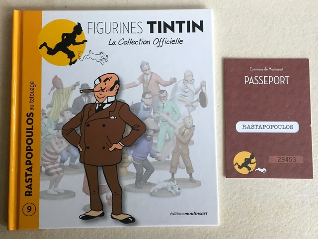 LIVRET D'ACCOMPAGNEMENT TINTIN n° 9 Rastapopoulos au tatouage EUR 4,90 ...
