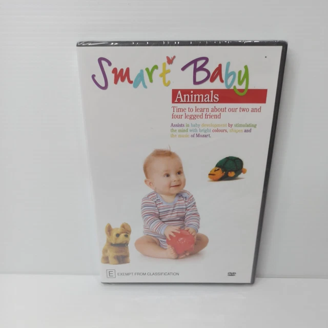 SMART BABY ANIMALS Learn Educational DVD Kids Baby Mozart Music Colours ...