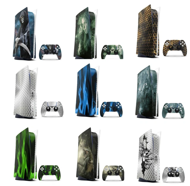 PS5 SKIN PLAYSTATION 5 Vinyl Aufkleber Sticker Schutz Folie Design ...