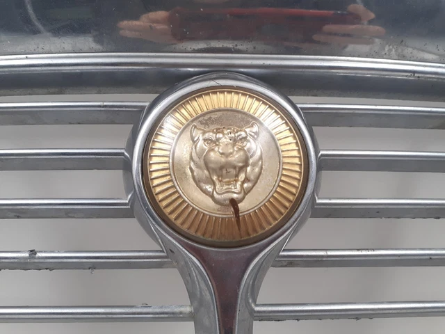 JAGUAR XJ6 XJ12 Series 1 Bonnet Hood Chrome Grille Front Panel Badge ...