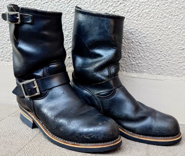 ENGINEER BOOTS STEEL Toe PT99 7.5EE Made in USA £563.23 - PicClick UK
