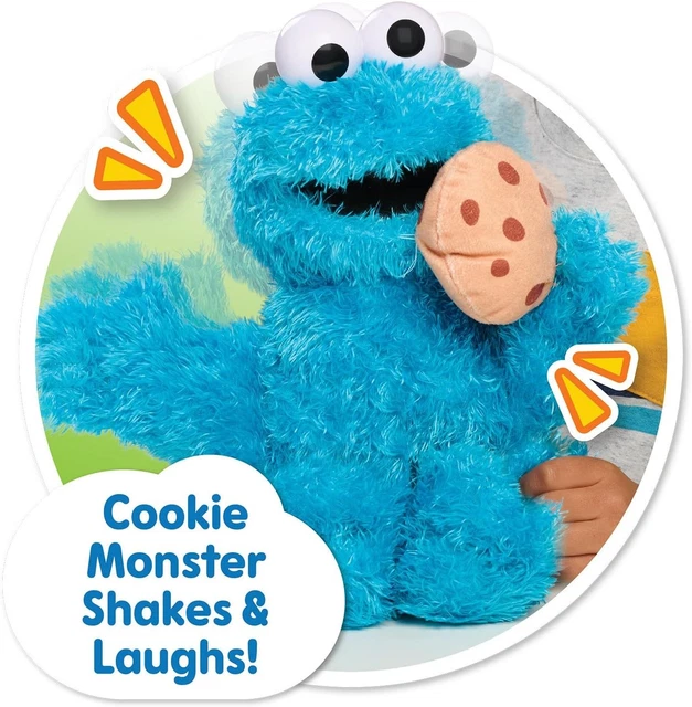 JUST PLAY PELUCHE Cookie Monster de Sesame Street de 34,3 cm de Haut ...