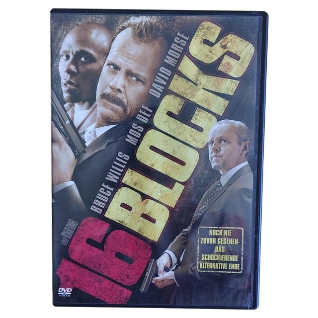 16 BLOCKS DVD Actionfilm Verbrecherjagd Bruce Willis Richard Donner EUR ...