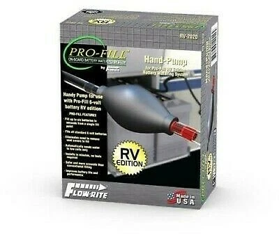 FLOW-RITE RV-2020 PRO-FILL/QWIK-FILL Battery Watering Station Water ...
