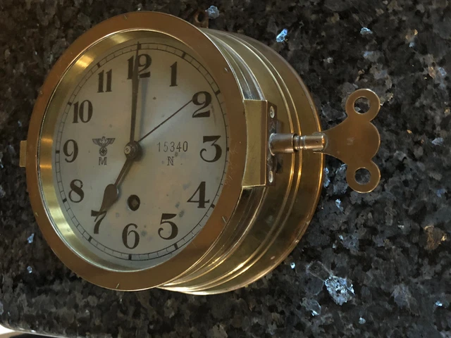 WW2 SHIPS CLOCK ,Rare Kriegsmarine U-Boat /Submarine Waterproof Clock C ...