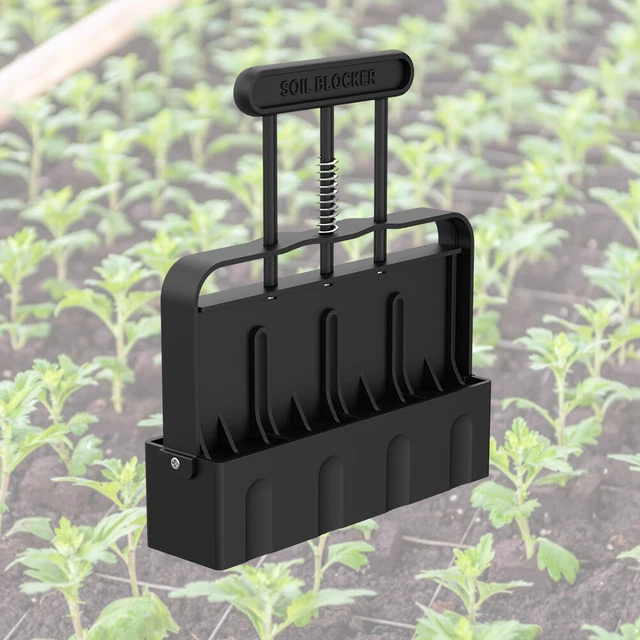 SOIL RETARDER HANDHELD Seedling Soil Blocker Time Saving Seedlings ...