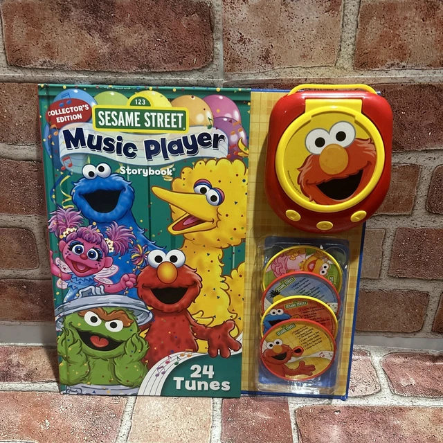 RARE SESAME STREET Music Player Storybook: 24 tunes with music player 4 ...