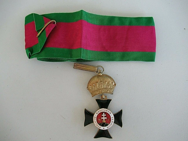AUSTRIA IMPERIAL ORDER Of St Stephan Commander Grade. Collector's Copy ...
