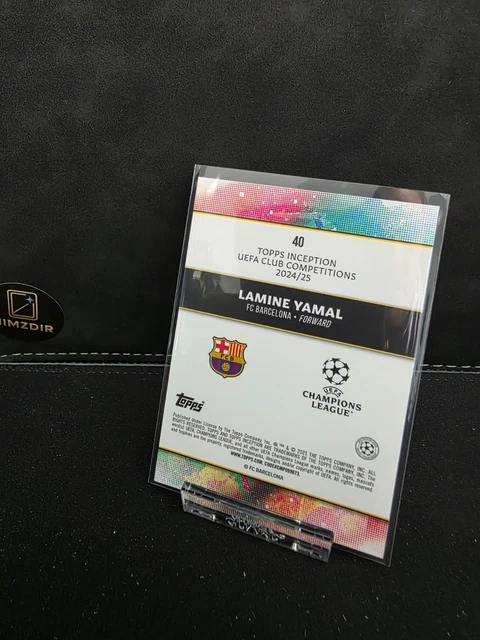 TOPPS INCEPTION UCC 24/25 Lamine Yamal FC Barcelona Succession Base ...