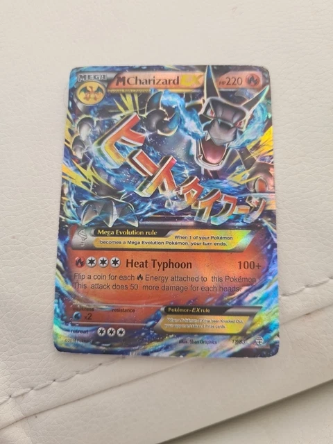 CARTE POKÉMON MEGA Charizard EX 12/83 2016 Pokémon XY Générations EUR ...