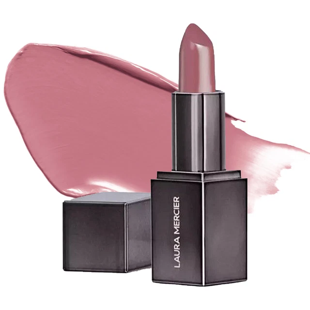 LAURA MERCIER ROUGE Essential Silky Creme Lipstick, A La Rose 1.4g ...