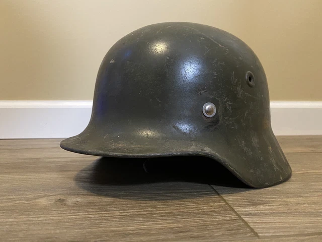 WWII WW2 GERMAN M40/55 "Stahlhelm" Steel Helmet BIN EUR 109,99 ...