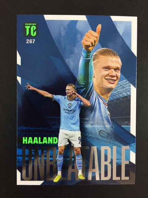 ERLING HAALAND CARD Panini Top Class 2023 #267 / Unbeatable EUR 11,99 ...
