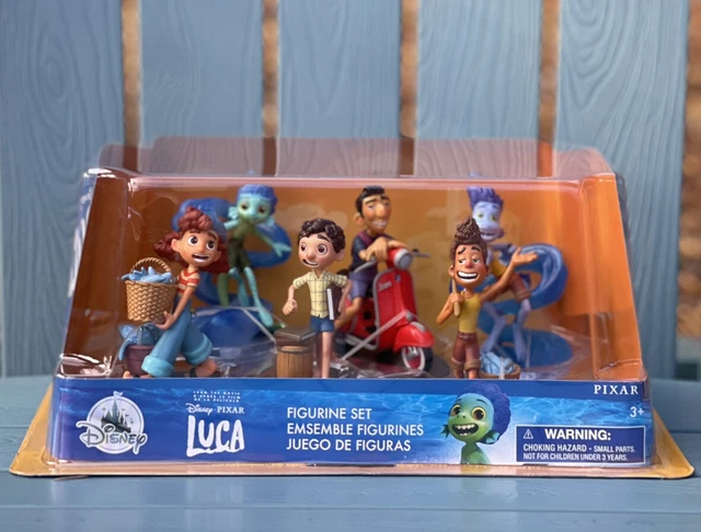 NEW 2021; DISNEY Pixar’s Luca Figurine Play Set Includes 6 Figures (NEW ...