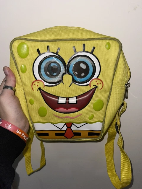 SPONGEBOB SQUAREPANTS KIDS Back Pack Small Nickelodeon 2010 Viacom £18. ...