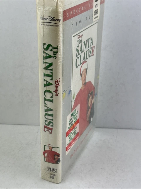 THE SANTA CLAUSE (VHS 1994) Special Edition Disney Clamshell NEW ...