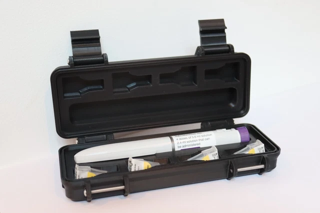 TRAVEL CASE FOR Mounjaro Wegovy Insulin Pen Holder Box+ 4 Needle ...