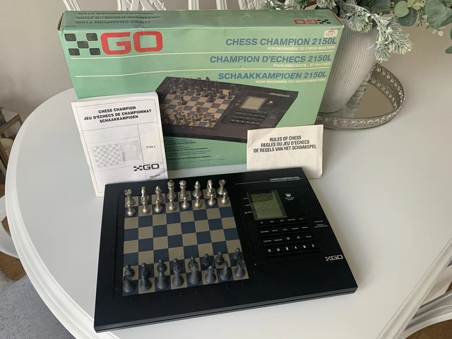 VINTAGE RADIO SHACK Chess Champion 2150L By Garry Kasparov World ...