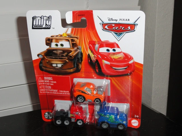 DISNEY PIXAR CARS 2022 Mini Racers Snot Rod, Dj & Mack Diecast Vehicles ...